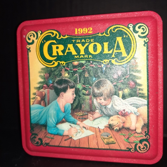 Crayola | Holiday | Vintage Crayola Tin | Poshmark